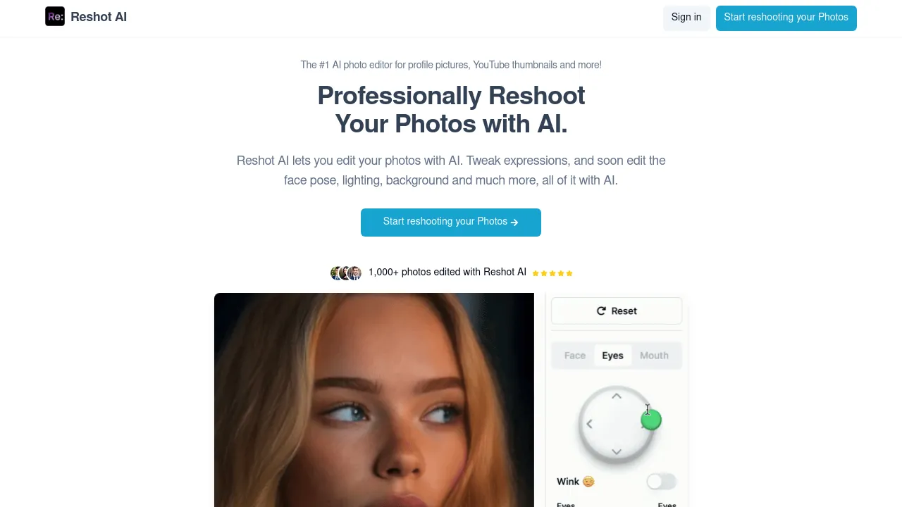 Reshot AI - BestofAI